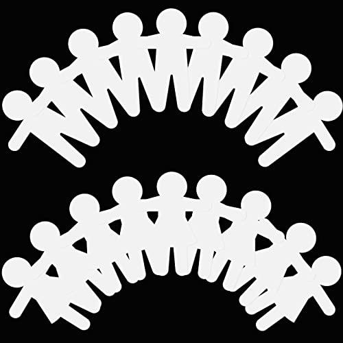 Fuutreo 108 Pcs Paper Shapes Blank Paper Cutouts Multicultural ...