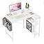 Amazon.co.jp: TIQLAB L-Shaped Gaming Desk 120x70cm Computer Desk with ...