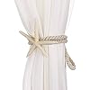 Amazon.com: 2 Pcs Natural Starfish Curtain Tiebacks, Handmade Woven ...
