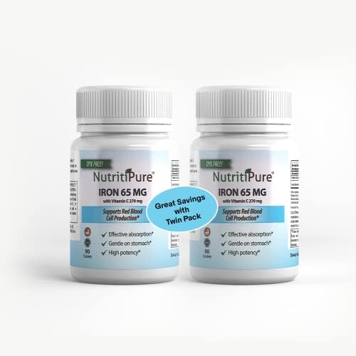 Amazon.com: Vitacook Iron Supplement for Women Men | High Potency Iron ...