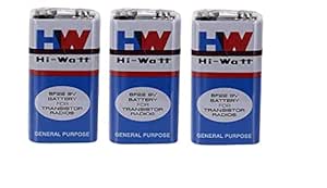 Ey Catching hi-waote 6F22 29312 HW Long Life Zinc Carbon Battery Hi ...