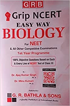 GRB Grip NCERT Easy Way Biology For NEET Vol 2 Class 12 By Ajay Kumar ...