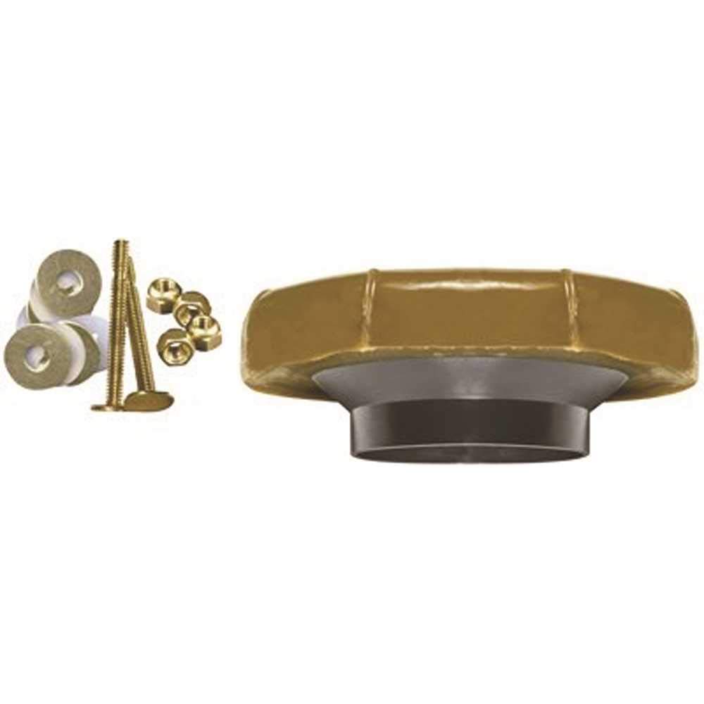 FLUIDMASTER PRO7KF Fluidmaster Pro Bowl Wa x Kit with Flange And Bolts ...