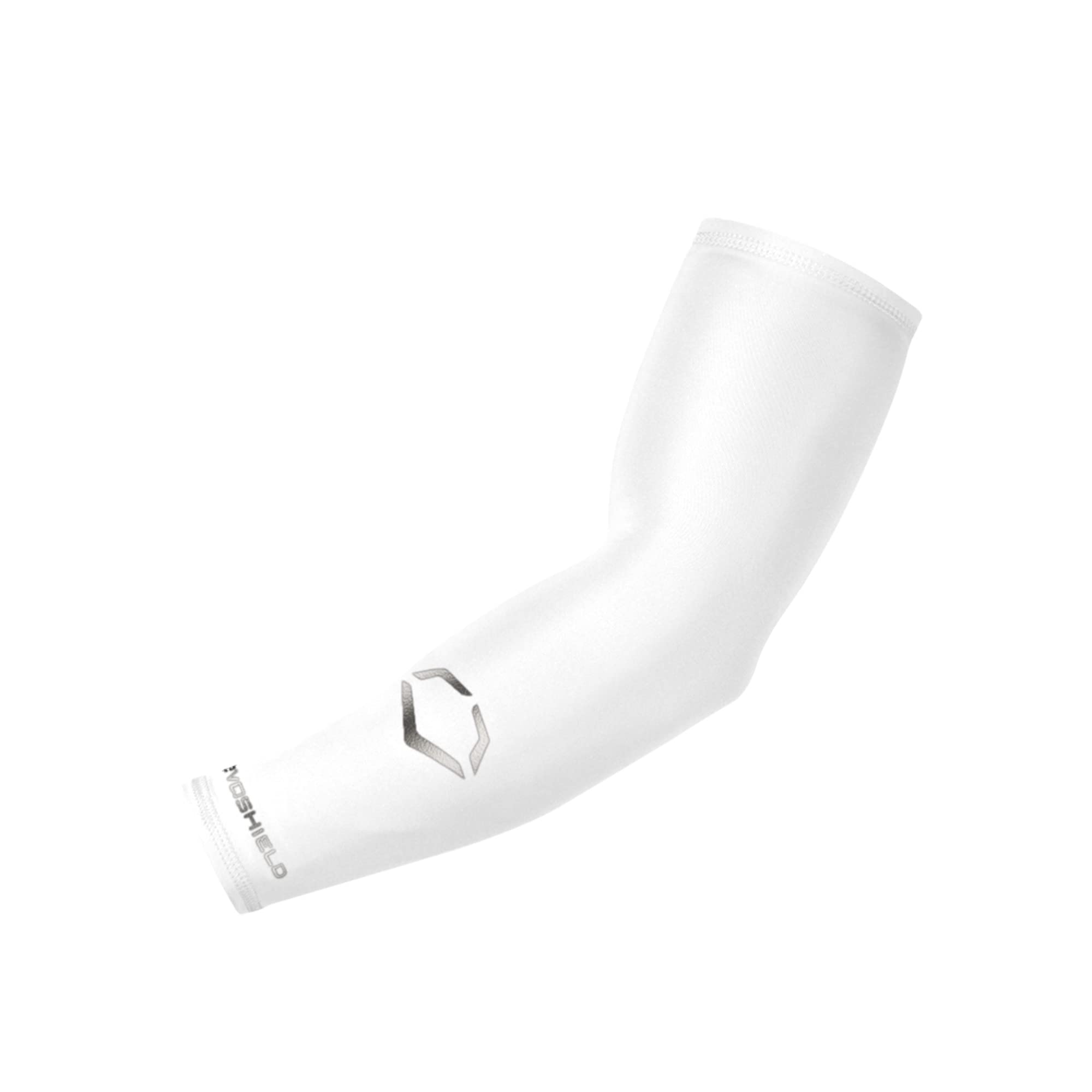 Snapklik.com : EvoShield Youth Solid Compression Arm Sleeve - Team White