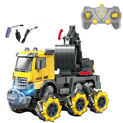 MAKEWELL ENTERPRISE Remote Control Construction Excavator Truck Toy 2 ...