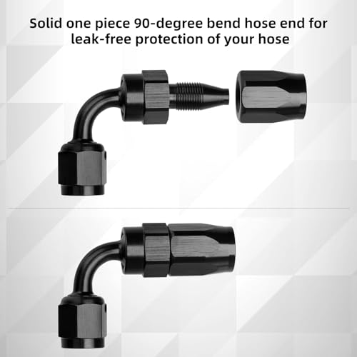 Snapklik.com : BRIFITOR 8AN 10FT Fuel Line Hose Kit, Nylon Stainless ...