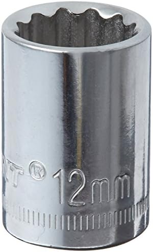 Amazon.com: Crescent 3/8" Drive 12 Point Standard Metric Socket 12mm ...