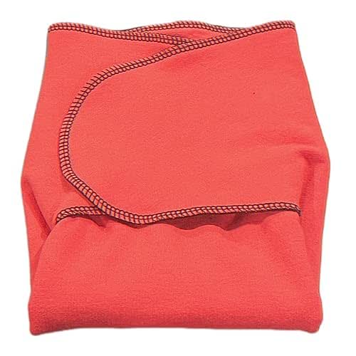 Amazon.com: Fluff & Stuff Bamboo Preflat Cloth Diaper Handmade (Pink ...