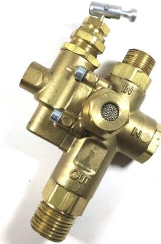 1/2'' COPPER COMP INLET COMBINATION CHECK/PILOT VALVE AIR COMPRESSOR ...