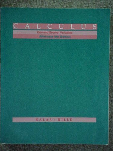 Amazon.com: Calculus: One and Several Variables: 9780471594161 ...