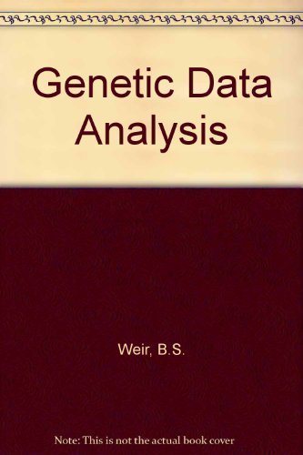 Amazon.com: Genetic Data Analysis: 9780878938728: Weir, Bruce S.: Books