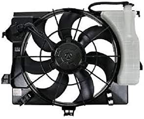 Amazon.com: Radiator Fan Assembly with Overflow Tank - Compatible with ...