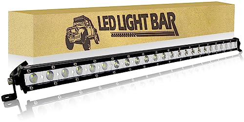 Snapklik.com : Willpower 37 Inch LED Work Light Bar, Single Row 180W ...