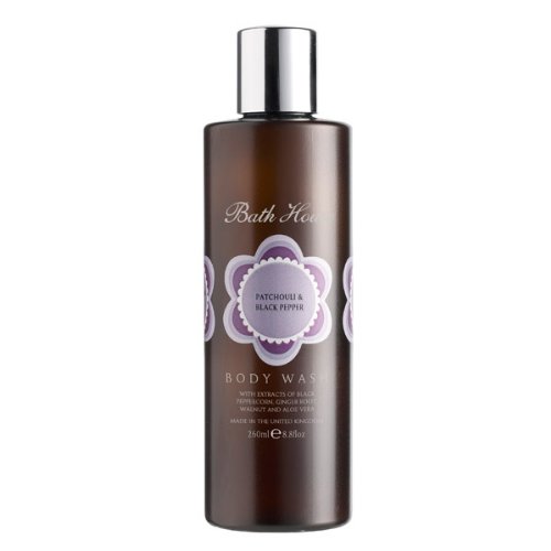 Amazon.com : Bath House Patchouli and Black Pepper Body Wash, Vegetable ...