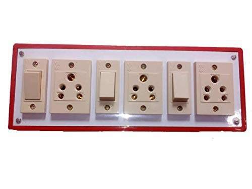 Buy Electric Fiber Switch Board Online at Low Prices in India - Amazon.in