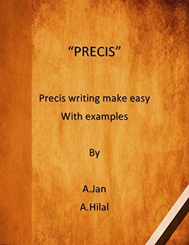Amazon.com: Precis: Precis writing make easy with examples eBook : Jan ...