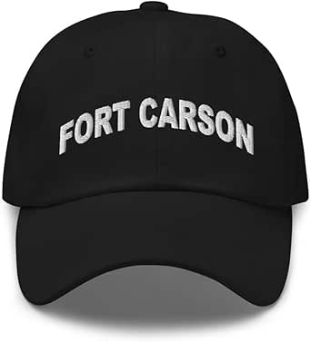 Generic Fort Carson Colorado Hat Fort Carson CO Cap Embroidered Dad Hat ...