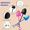Amazon.com: OaaXbbECco Novelty Mini Shovel Shape Spoons Cute Disposable Plastic Dessert Spoons ...