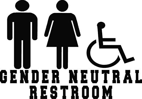Amazon.com: gender neutral hadicap restroom bathroom unisex Male female ...
