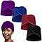 Amazon.com: Haysandy Hairband, 4 Pieces Mesh Hair Wrap for Black Women ...