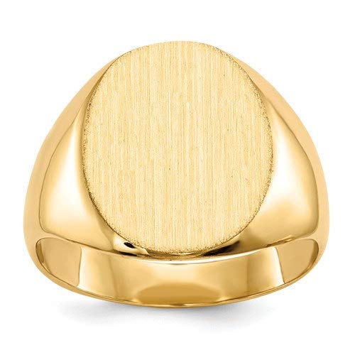 Amazon.com: Big Oval Signet Ring (JC-678) : Handmade Products