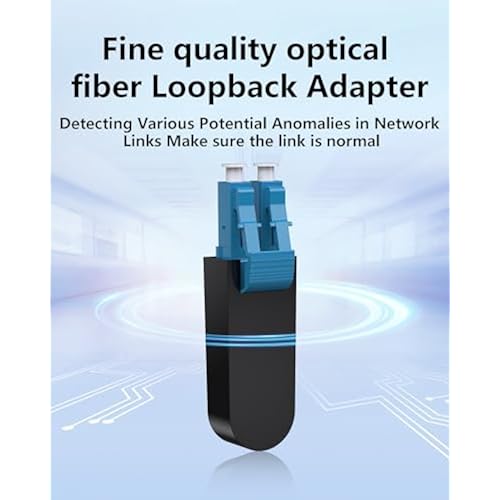 Snapklik.com : VANDESAIL 2 Pack Single Mode LC/UPC Fiber Optic Loopback ...