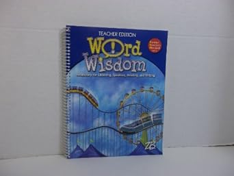 Word Wisdom Vocabulary for Listening Speaking Writing Grade 6 Teacher ...