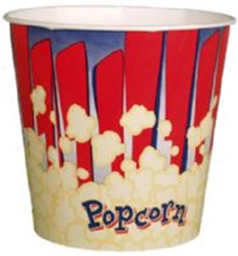 Amazon.com: International Paper SFR-170-POP Paper Popcorn Bucket, 170 ...