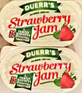48 Duerr's Strawberry Jam - Individual Portions : Amazon.co.uk: Grocery