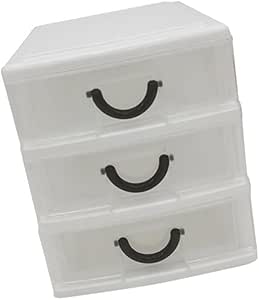 Amazon.com: Cabilock 3 Layer Drawer Type Storage Box Multifunctional ...