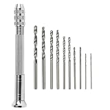 ・ブランド:ノーブランド品・製造元:ノーブランド品・製造元/メーカー部品番号:KJQQKC7O9UP6PTHV・さまざまな穴径に適応]: この小型ハンドドリルには中央に 2 つのドリルビットクランプが付属しており、必要に応じてテールとヘッド...