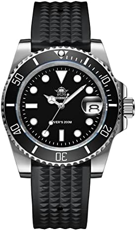 ADDIESDIVE Reloj de Buceo de Cuarzo Para Hombre, Correa de Acero ...