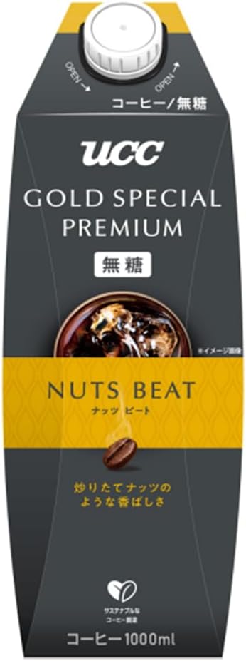 Amazon | UCC GOLD SPECIAL PREMIUM ナッツビート 無糖 1000ml紙パック×12本入 | UCC(上島珈琲) | ドリップバッグ 通販