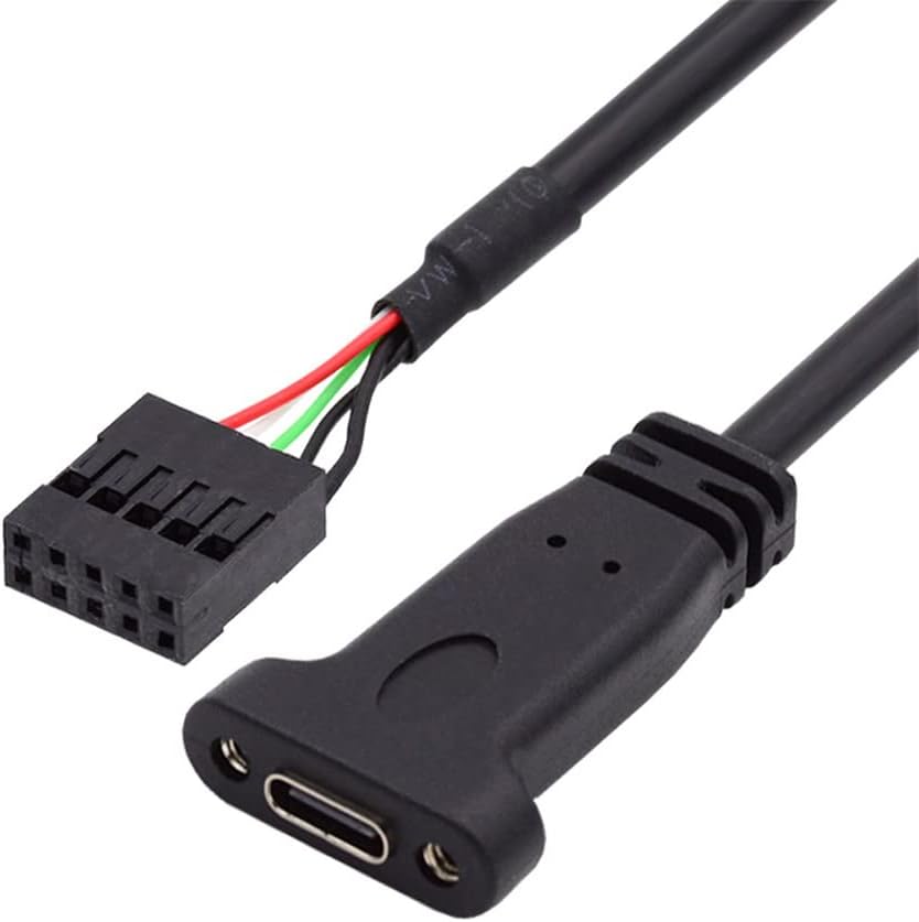 Amazon.com: 9-Pin USB Motherboard Male Header to Single USB 2.0 Type A ...