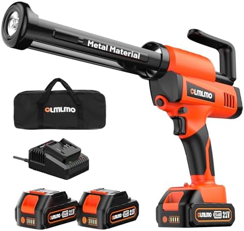 20v Cordless Caulking Gun FGL- Non Drip, Adjustable Speed 310mm ...