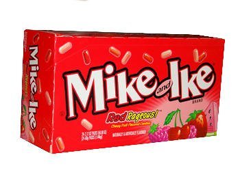 Amazon.com : Mike and Ike Red Rageous 24 ct box : Gummy Candy : Grocery ...