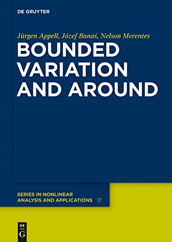 Bounded Variation and Around (De Gruyter Series in Nonlinear Analysis ...