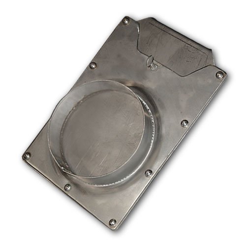 Blast Gate - 5" Diameter - Cold Rolled Steel Fabricated Blast Gate ...