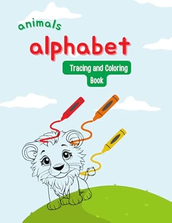 Animal Alphabet Coloring & Tracing Book for Kids: Fonder, Alyssa ...