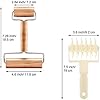Amazon.com: Mudder 2 Pcs Pizza Dough Roller Docker Set, Plastic Dough ...