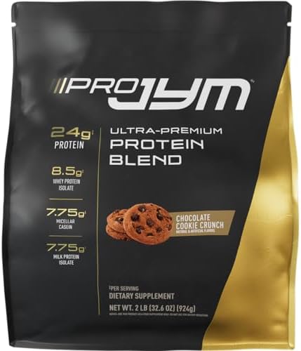 Amazon.com: Pro JYM Chocolate Cookie Crunch Protein Powder - Whey ...