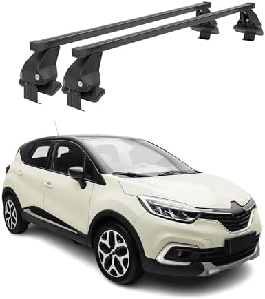 Amazon.fr : OMAC Barres de Toit transversales en Acier pour Renault ...
