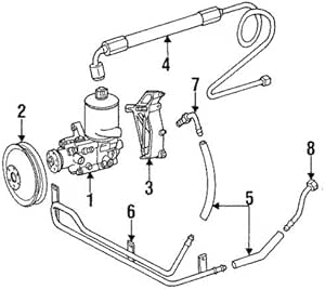 Amazon.co.jp: 純正メルセデスベンツスプリンターホース、ステアリングシステム、Vlrub 0009974752 OEM : 車＆バイク