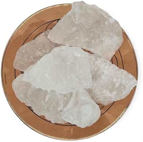 Amazon.com : PACHAMAMA ESSENTIALS Alum Stone Natural - White Alum ...