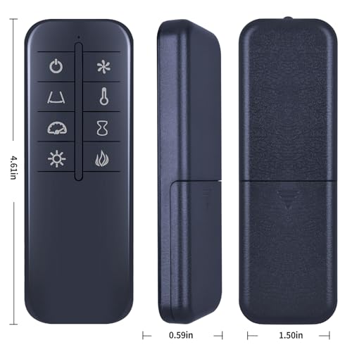 Replacement Fireplace Remote Control Compatible with Twin Star ...