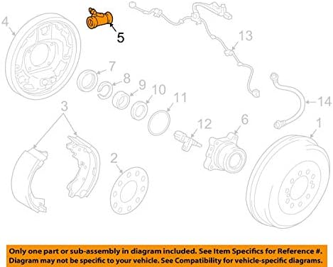 Amazon.com: Toyota Wheel Cylinder - 47550-04030 : Automotive