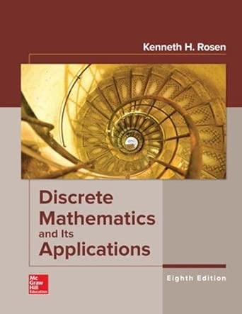 Discrete Mathematics and Its Applications: Rosen, Kenneth H ...