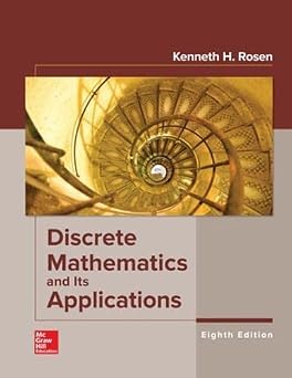 Discrete Mathematics and Its Applications: Rosen, Kenneth H ...
