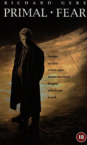 Amazon.com: Primal Fear [VHS] : Richard Gere, Laura Linney, Edward ...