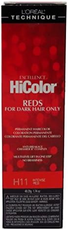 Amazon.com : L'Oreal Excellence HiColor Red 1.2 oz (Pack of 3 ...